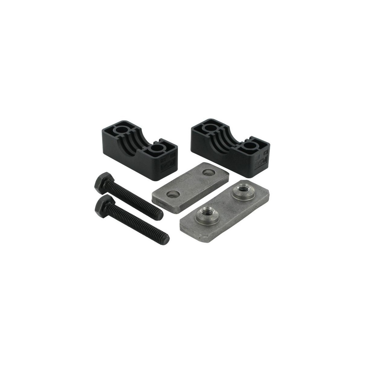 Collier complet en polyamide simple pour tube série Lourde